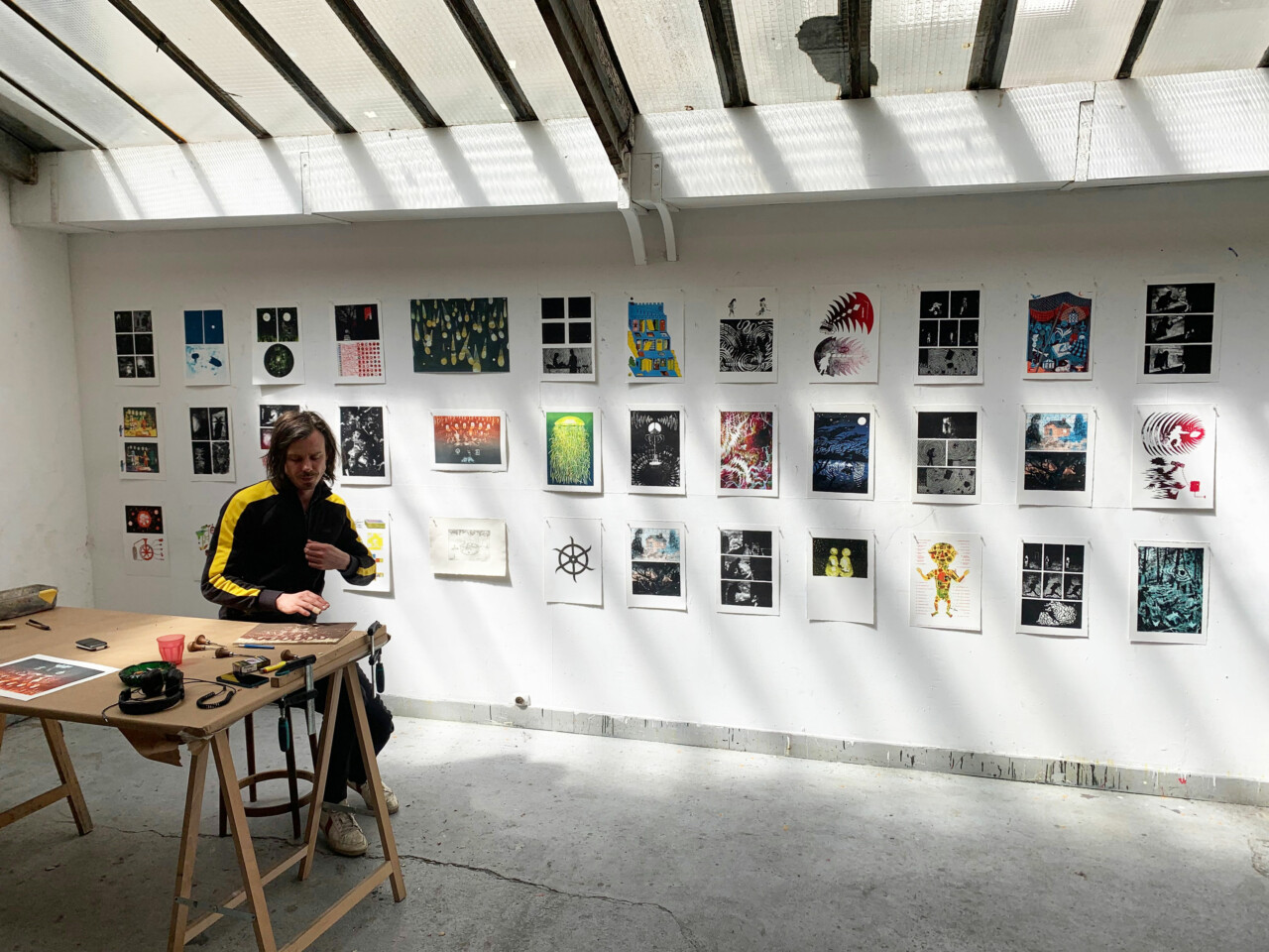 Atelier Michael Woolworth — Brecht Evens