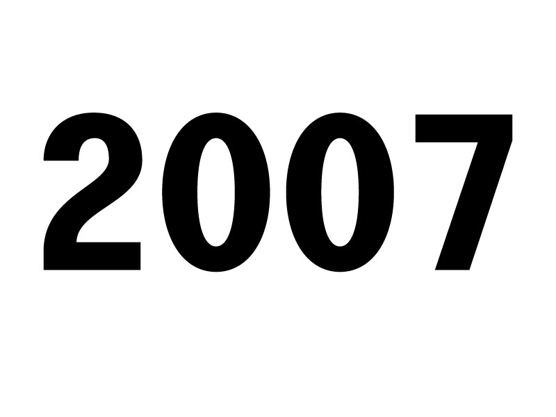 Atelier Michael Woolworth — Stories 2007