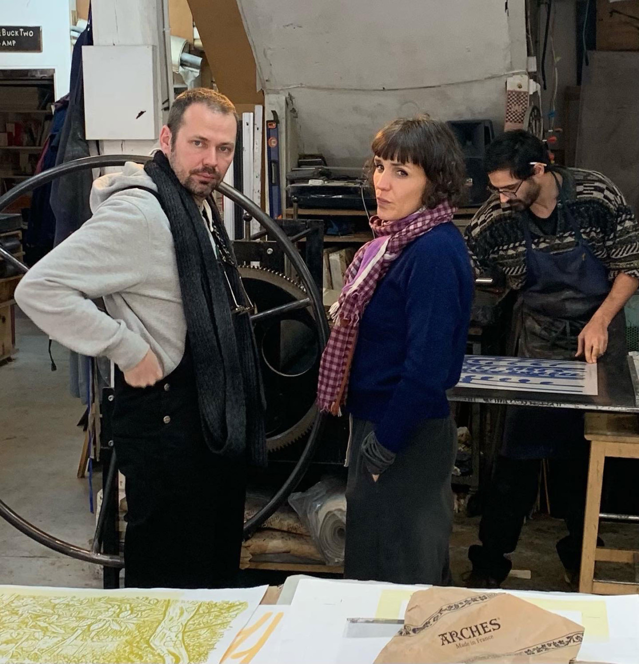 Atelier Michael Woolworth — Lamarche Ovize FR